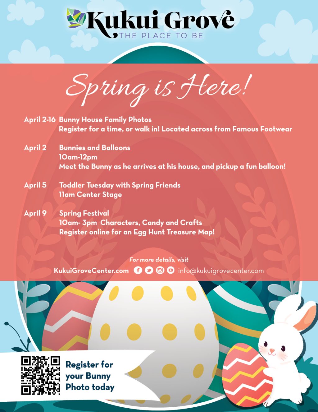 Spring into April Events | Kukui Grove Center