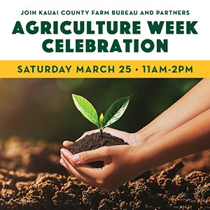 Agriculture Week Celebration and Plant Giveaway | Kukui Grove Center